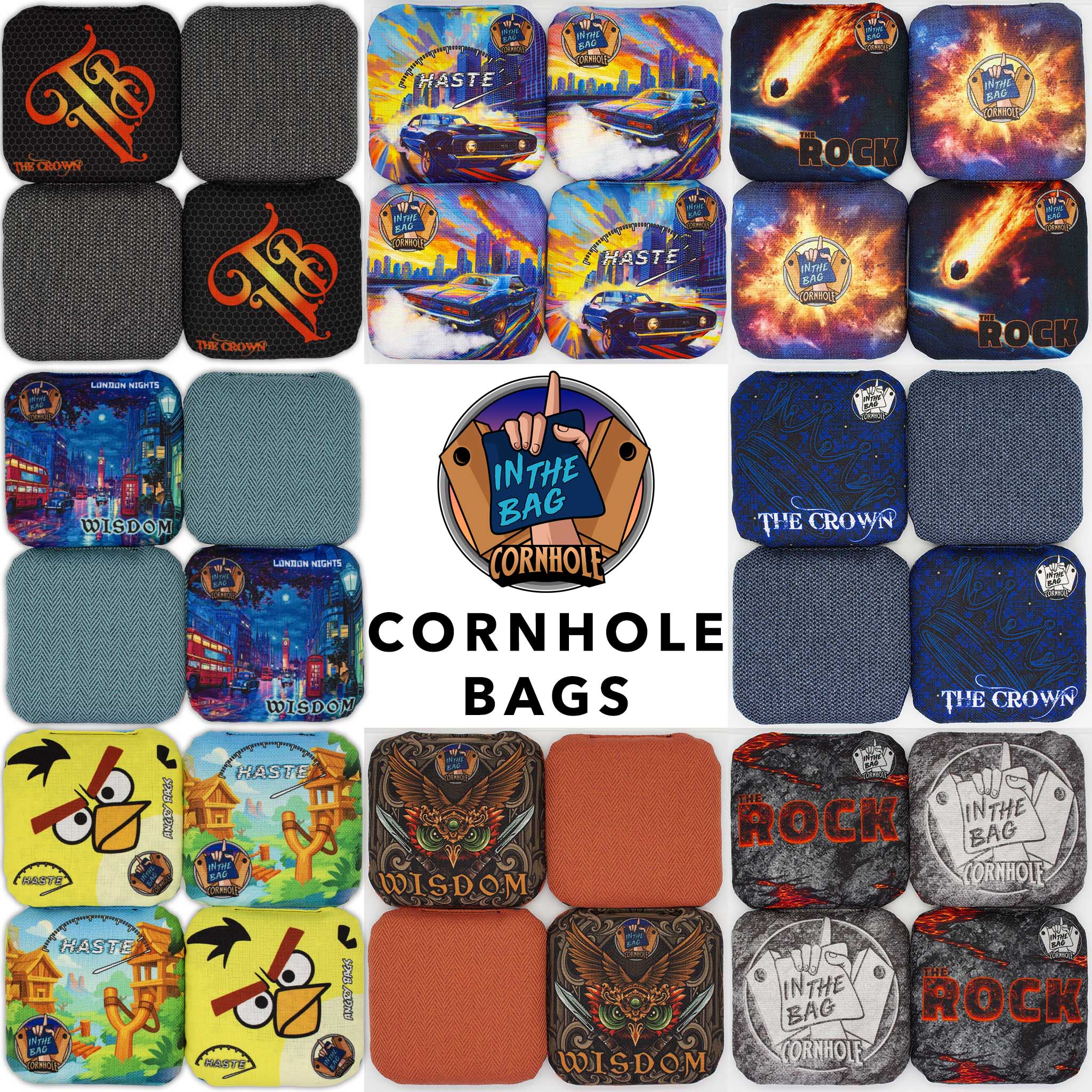 Cornhole Bags – In The Bag Cornhole