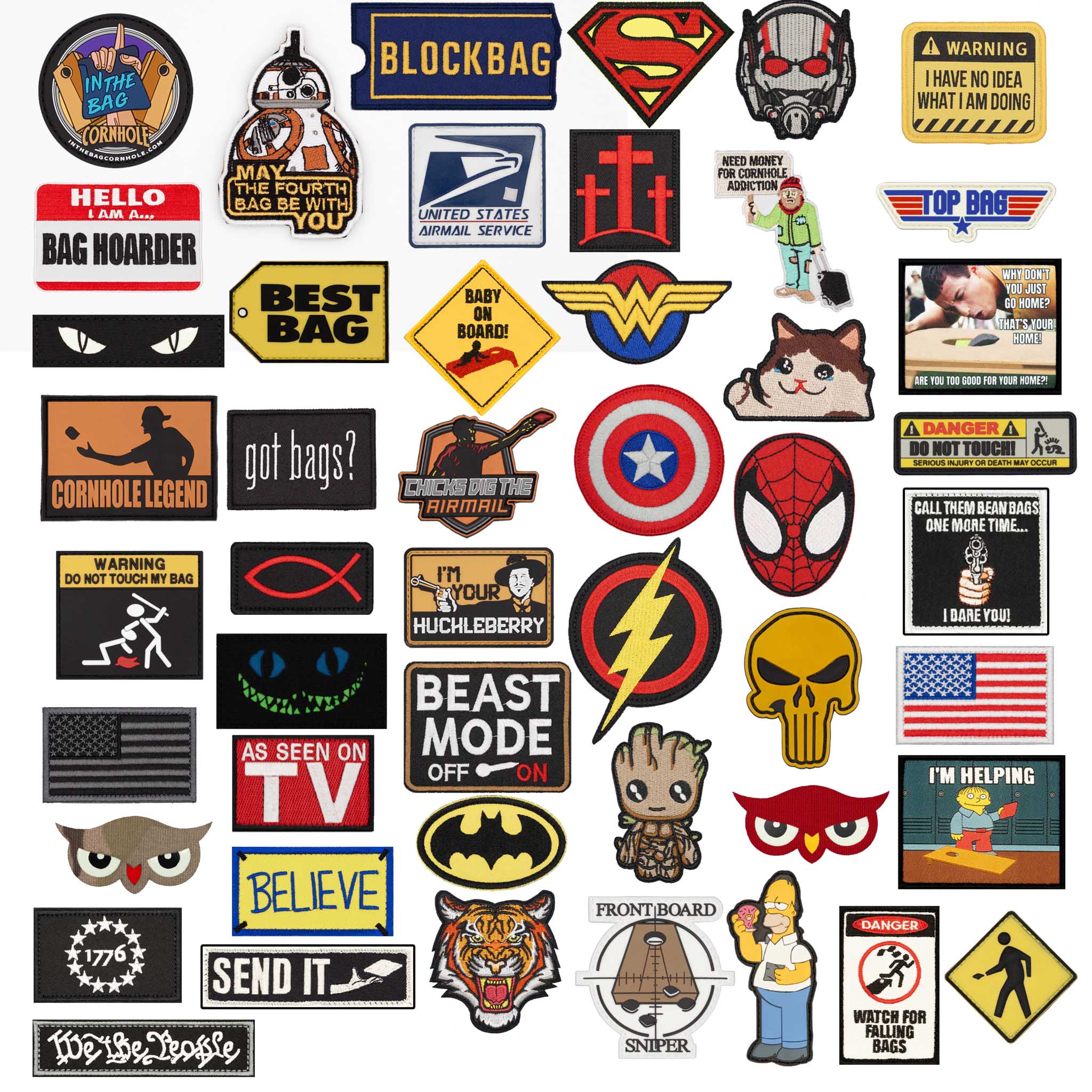Velcro Patches – Page 2 – In The Bag Cornhole