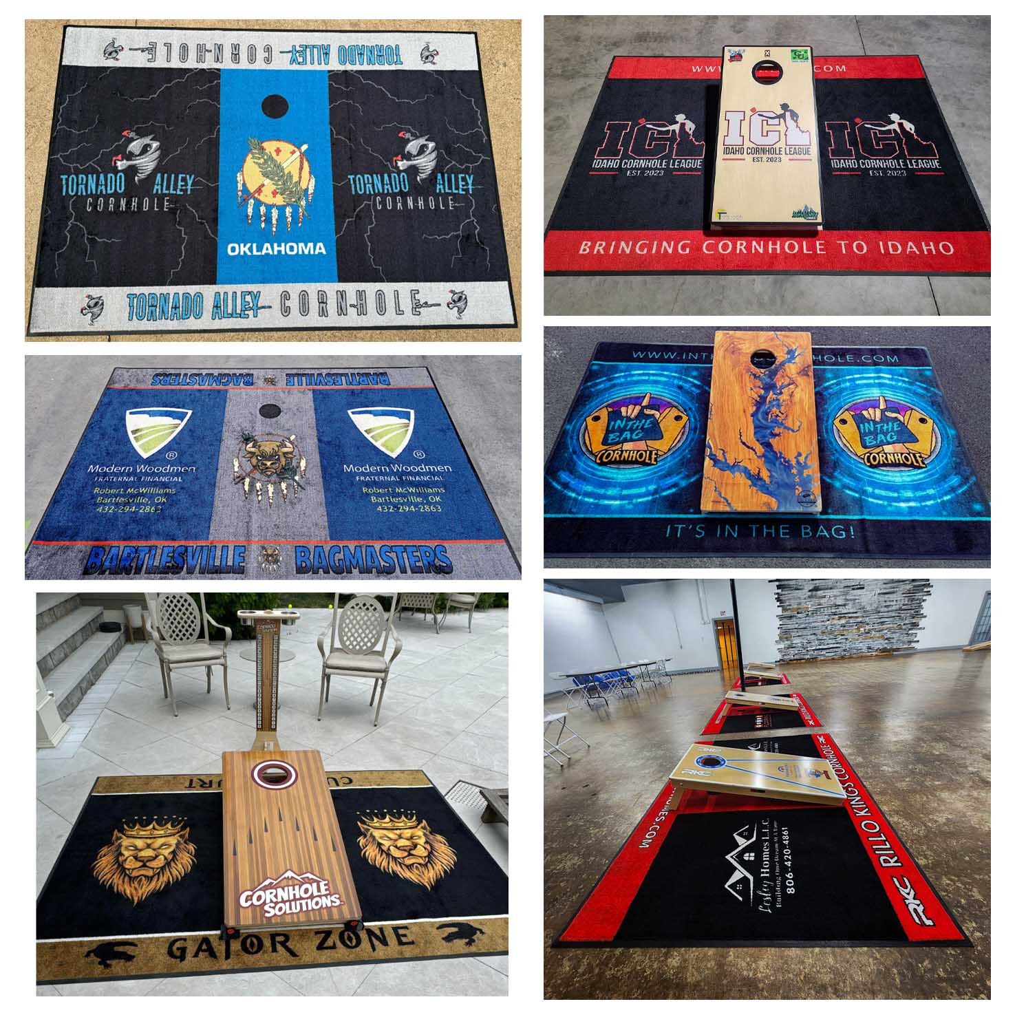 Pitch Pads – In The Bag Cornhole