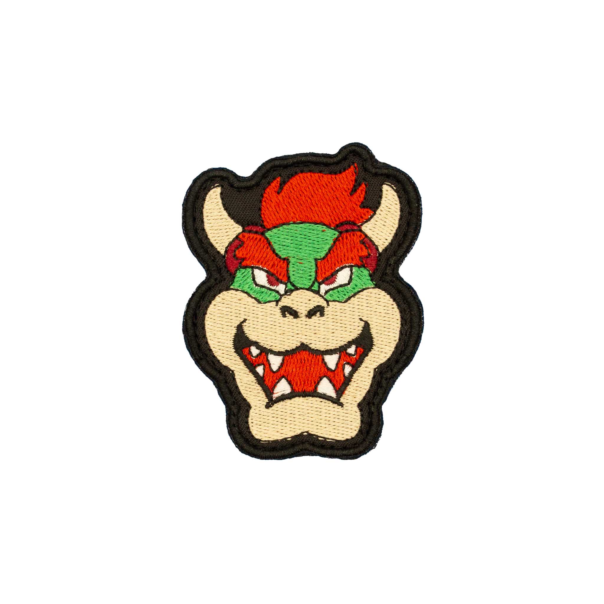 "Bowser" Embroidered Velcro Patch – In The Bag Cornhole