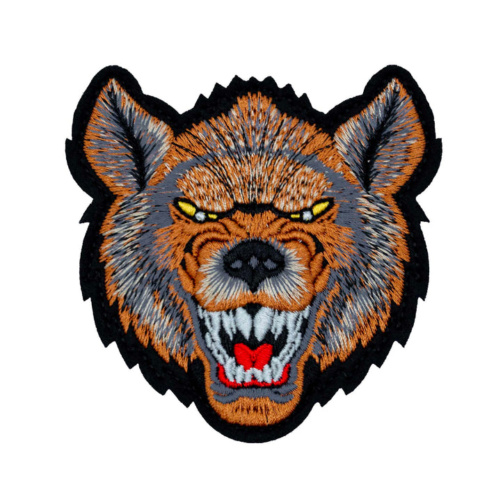 Hyena Embroidered Velcro Patch – In The Bag Cornhole