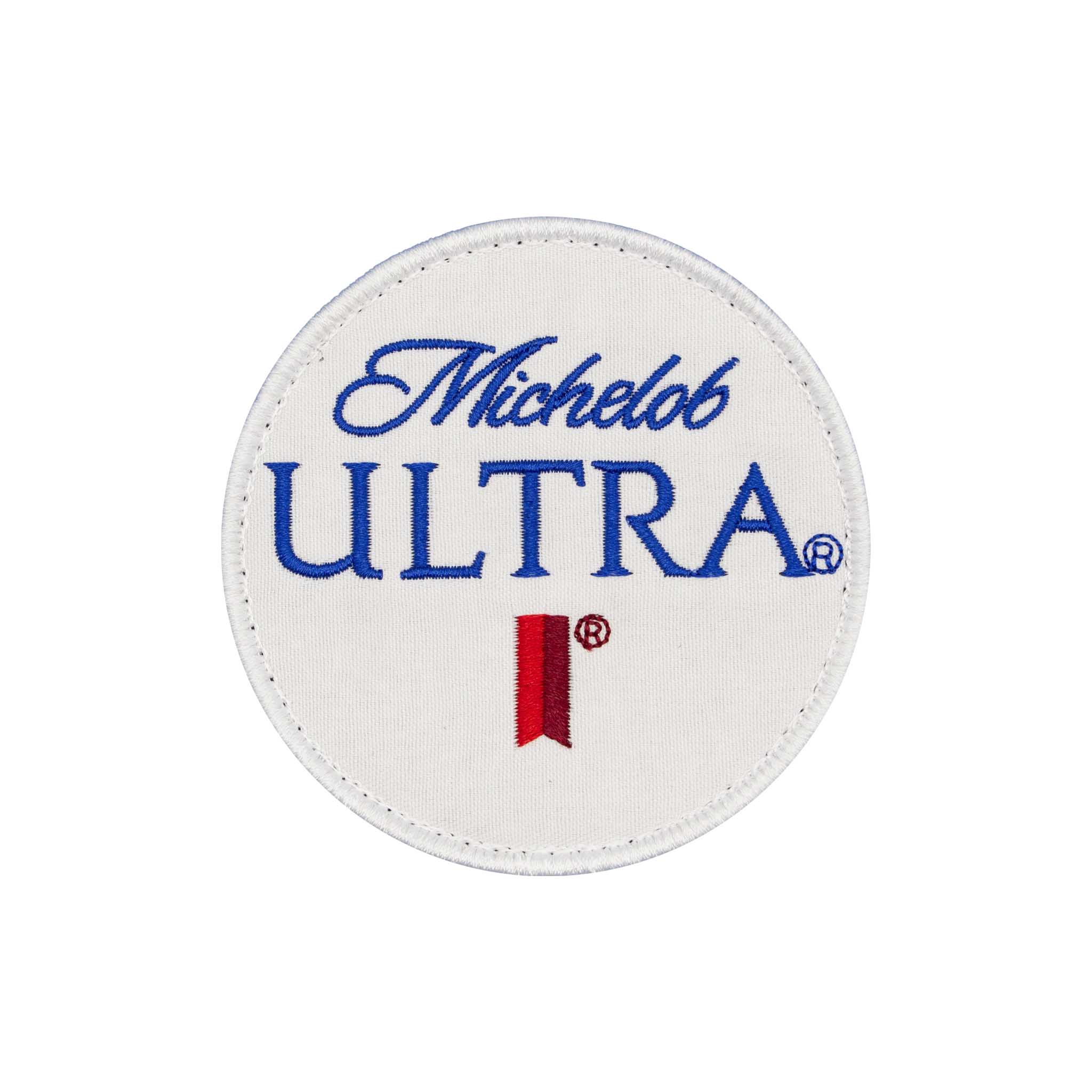 "Michelob Ultra" Beer Logo Embroidered Velcro Patch – In The Bag Cornhole