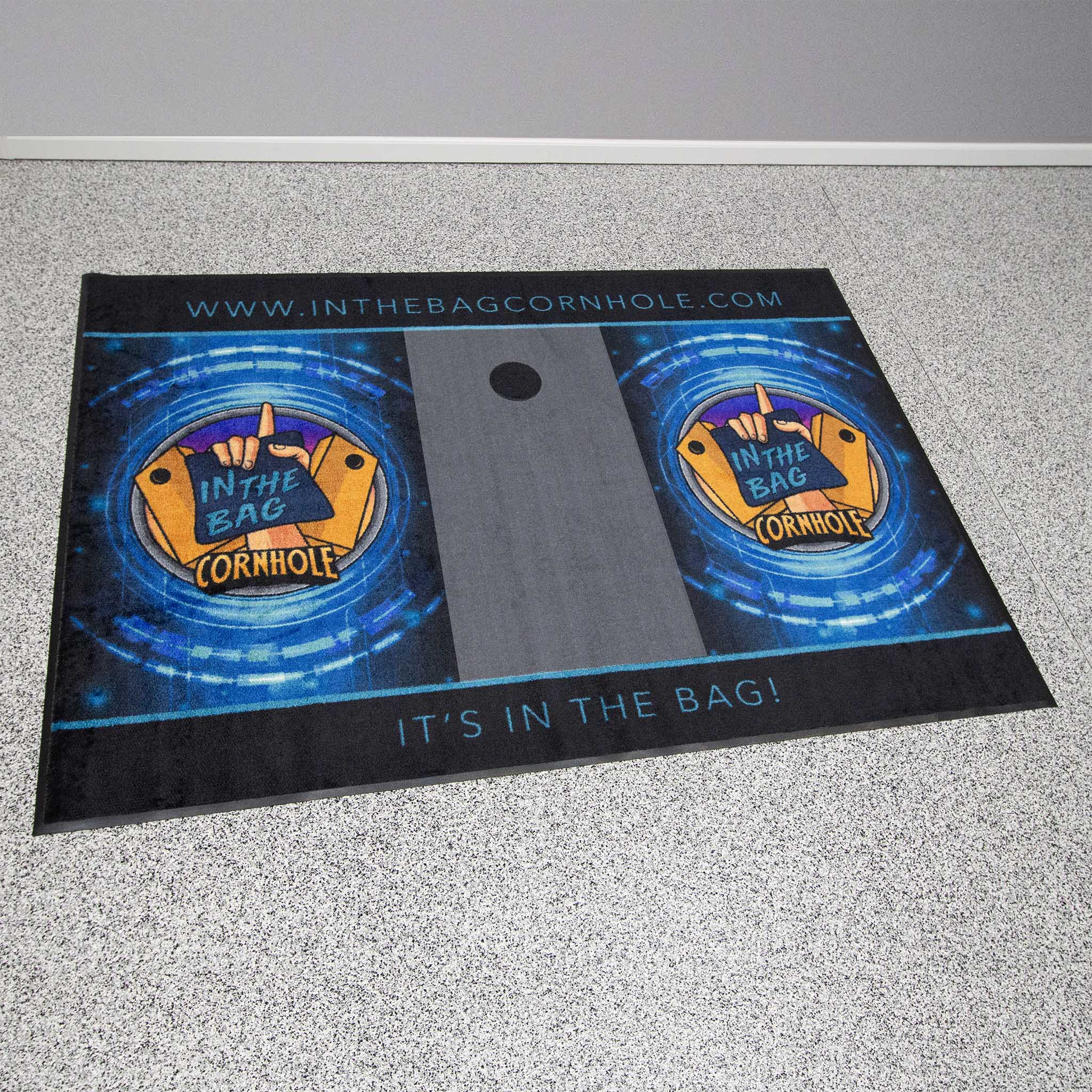 "ITB Blue" Carpet Pitch Pads for Cornhole – In The Bag Cornhole