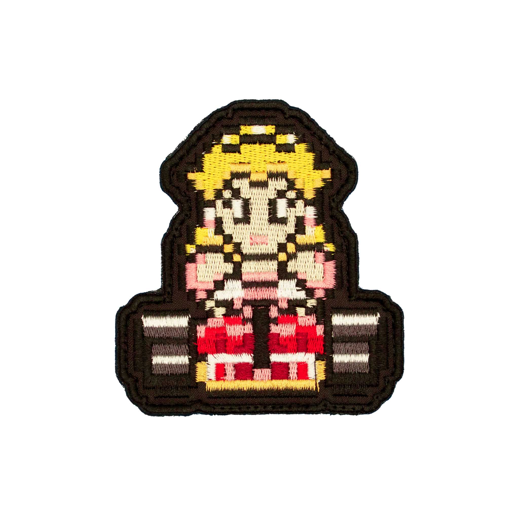 "Princess Peach Mario Cart" Embroidered Velcro Patch – In The Bag Cornhole