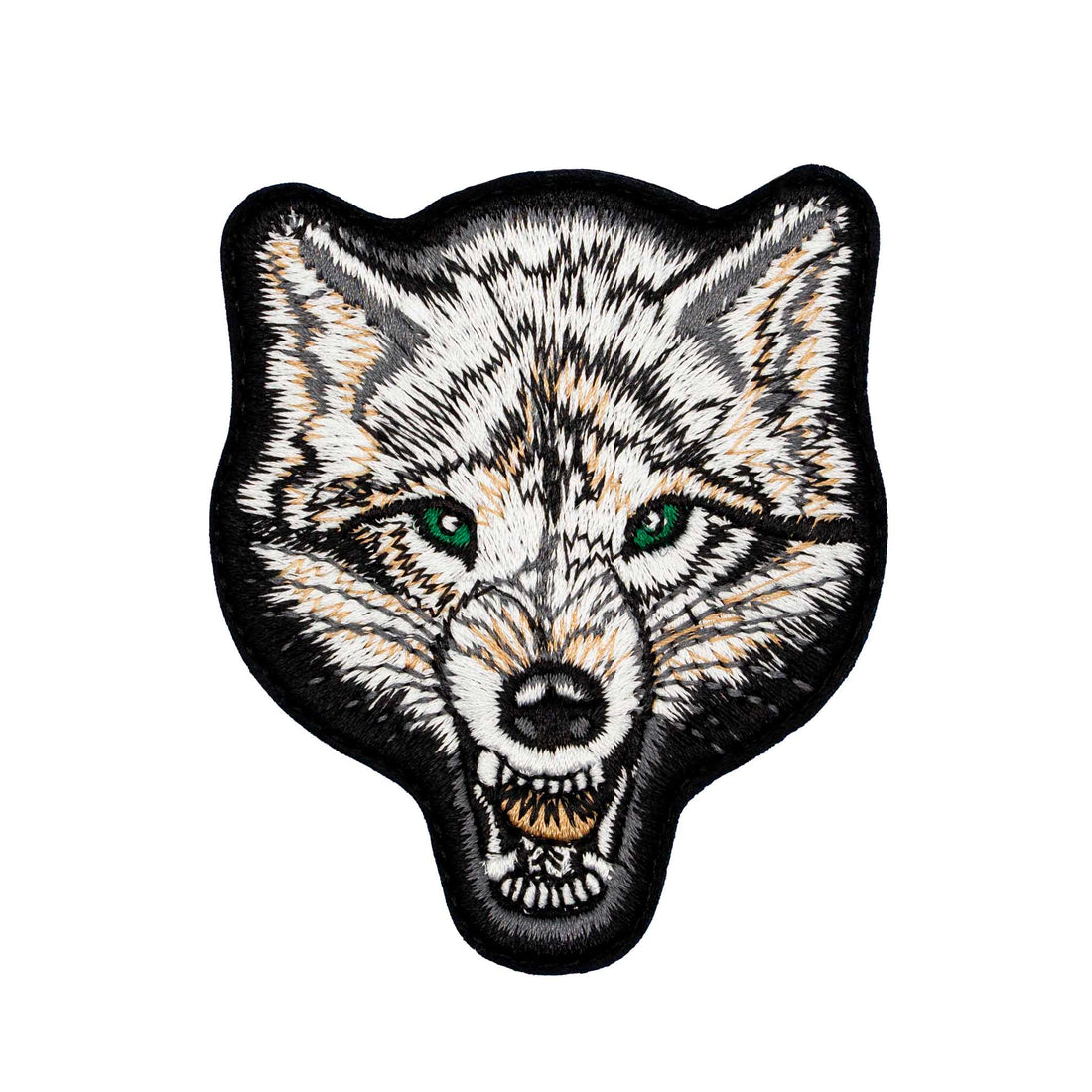 Wolf Embroidered Velcro Patch – In The Bag Cornhole